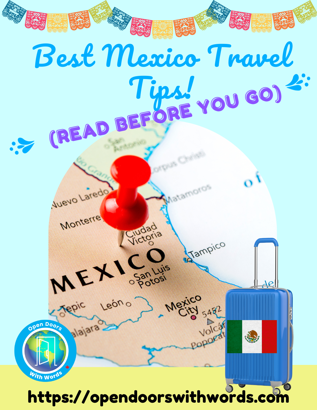 Best Mexico Travel Tips! (Read Before You Go) | Open Doors With Words